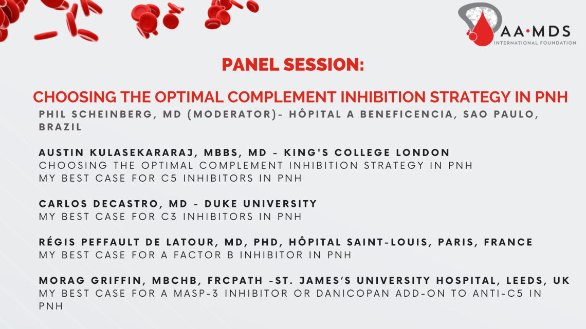 2025 AAMDSIF Bone Marrow Failure Summit Paroxysmal Nocturnal ...